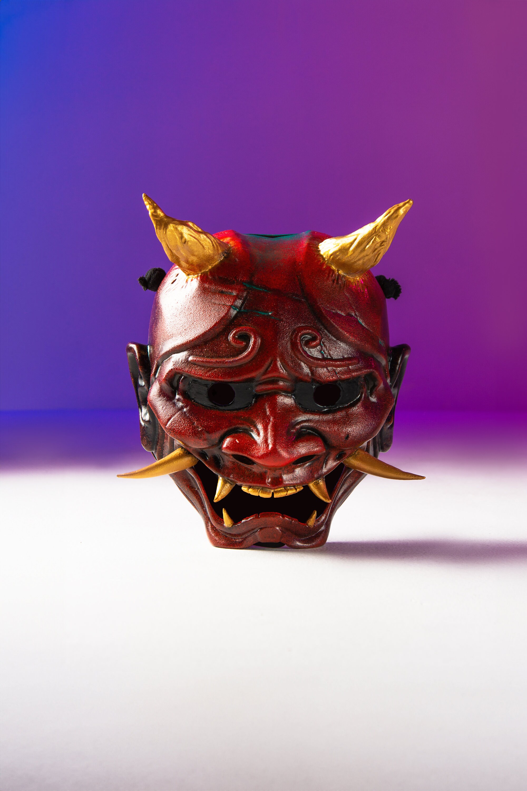 Hannya Mask, Demon Samurai, Cosplay Mask, Halloween Mask, Japanese ...