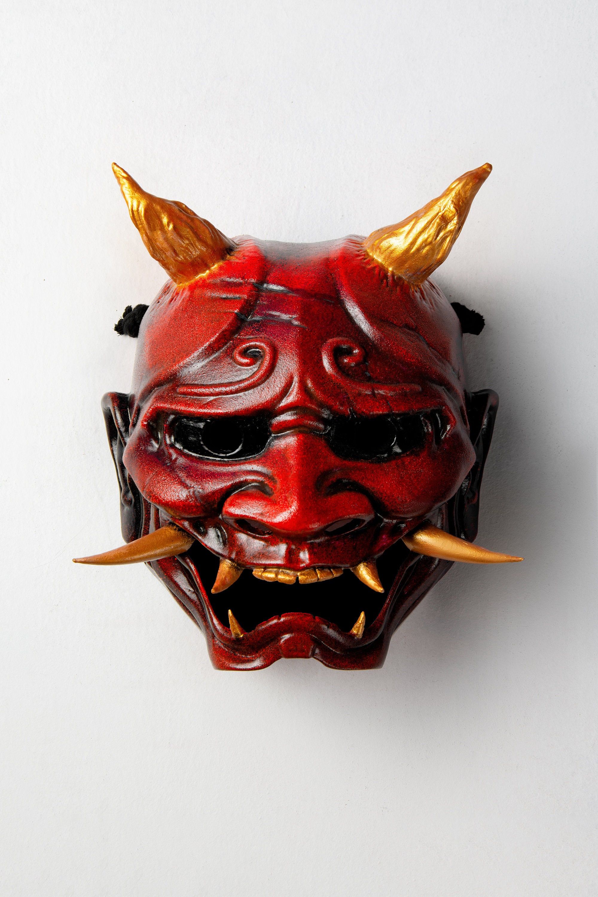 Hannya Mask, Demon Samurai, Cosplay Mask, Halloween Mask, Japanese ...