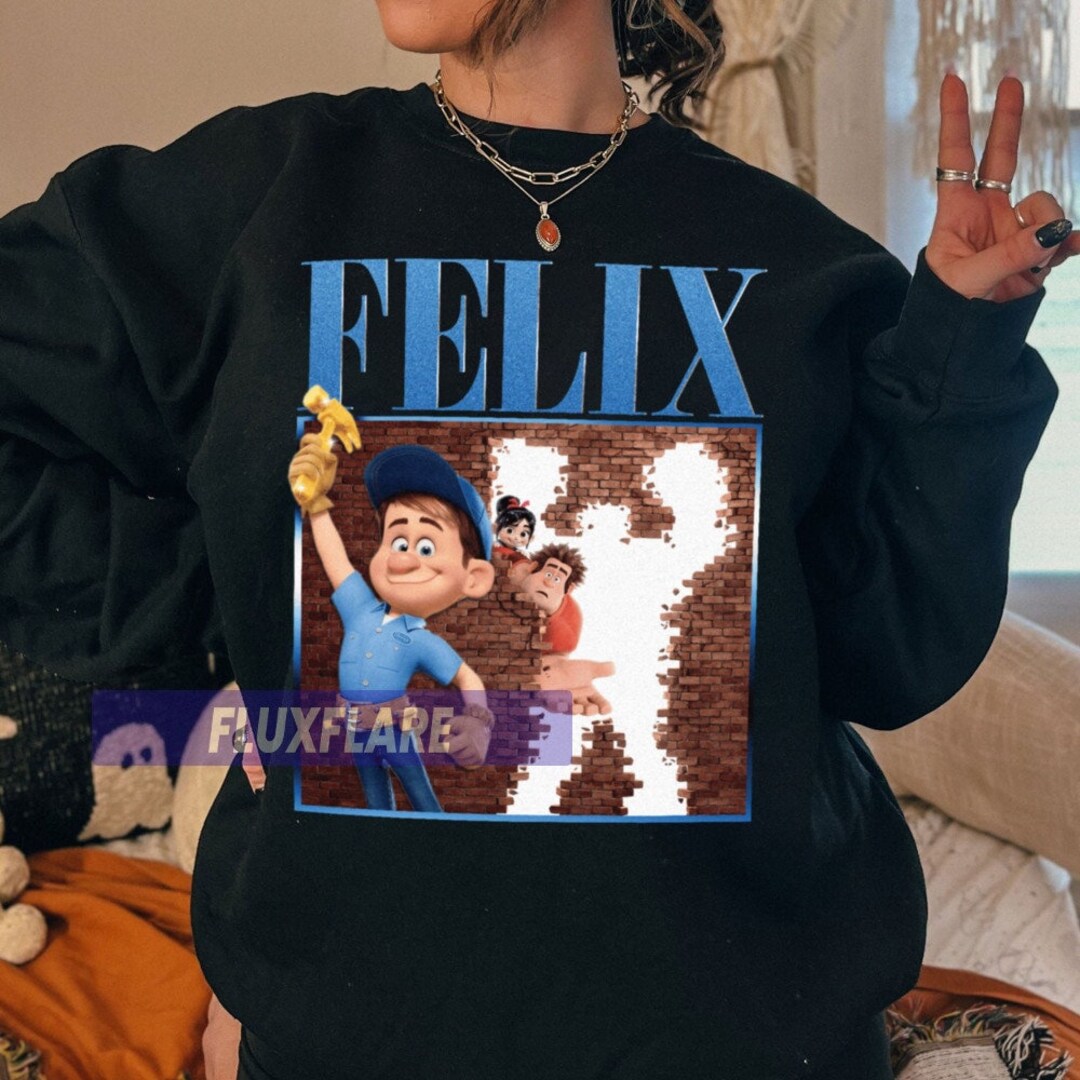 Vintage Disney Felix Wreck It Ralph Shirt, Sweatshirt, Hoodie, Magic ...