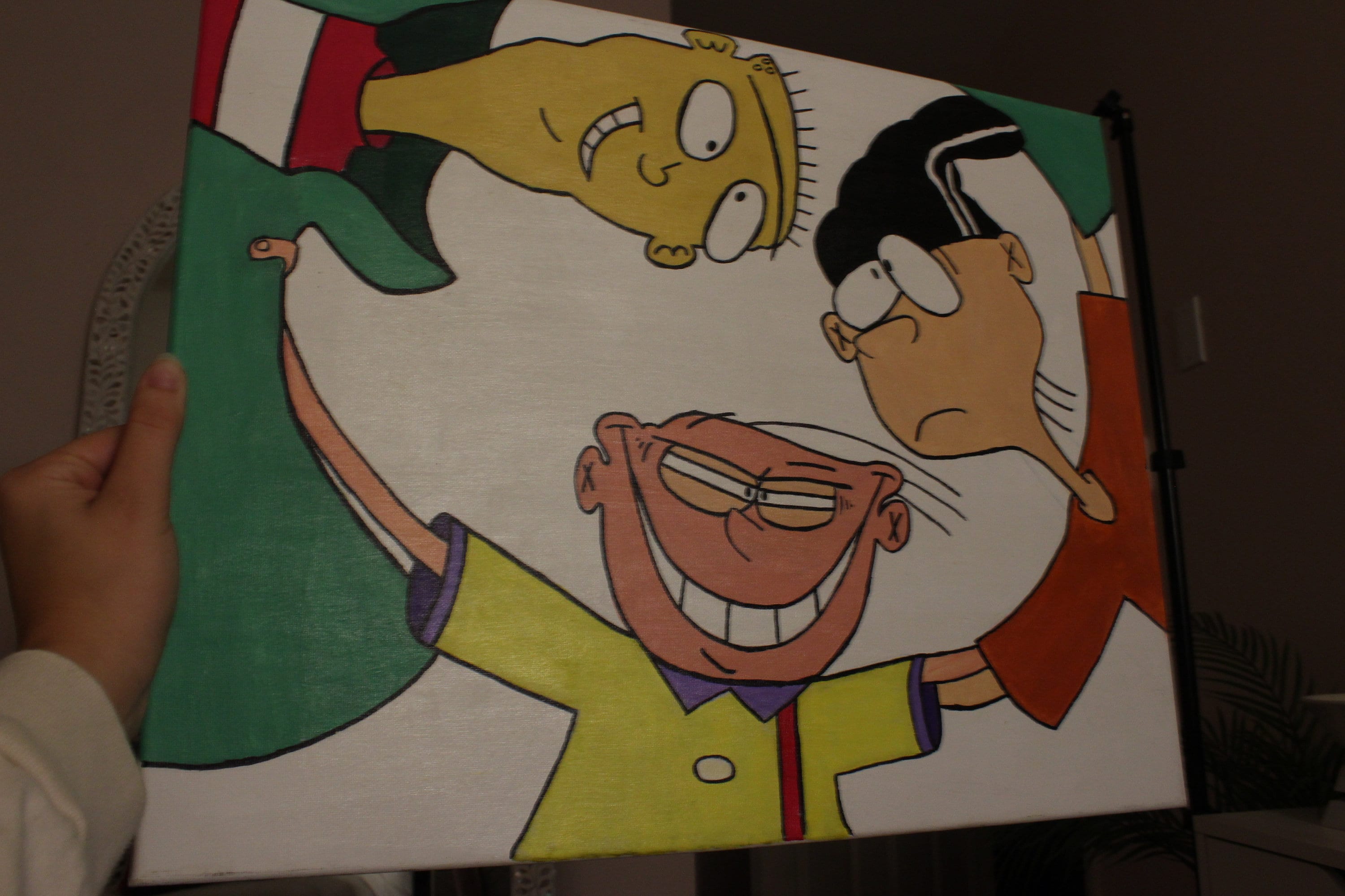 Ed Edd N Eddy Canvas Painting - Etsy