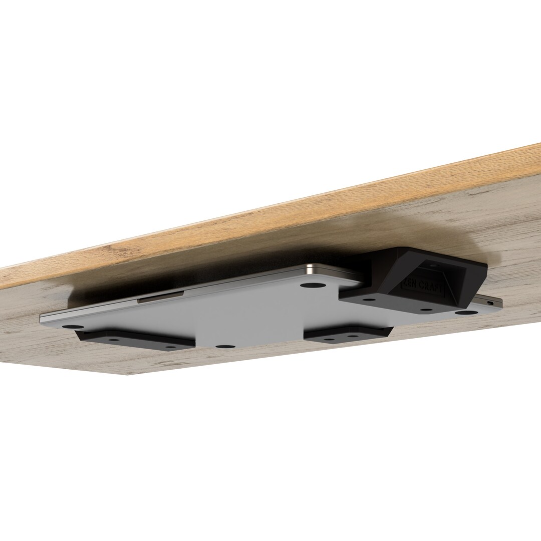 Laptop Under-table Holder Space-saving Storage for Laptop, Tablet and ...