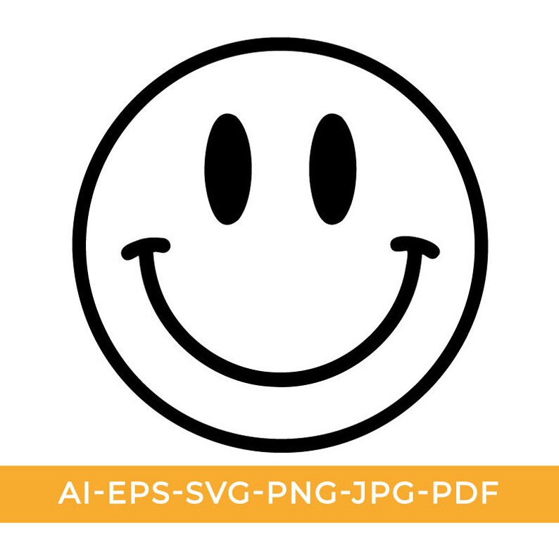 Smiley Face Svg / Smiley Svg / Happy Face Svg / Emoji Svg / Svg Files ...