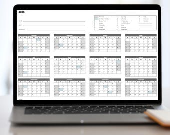 Attendance Tracker Template | Google Sheet Attendance Record | Multi ...