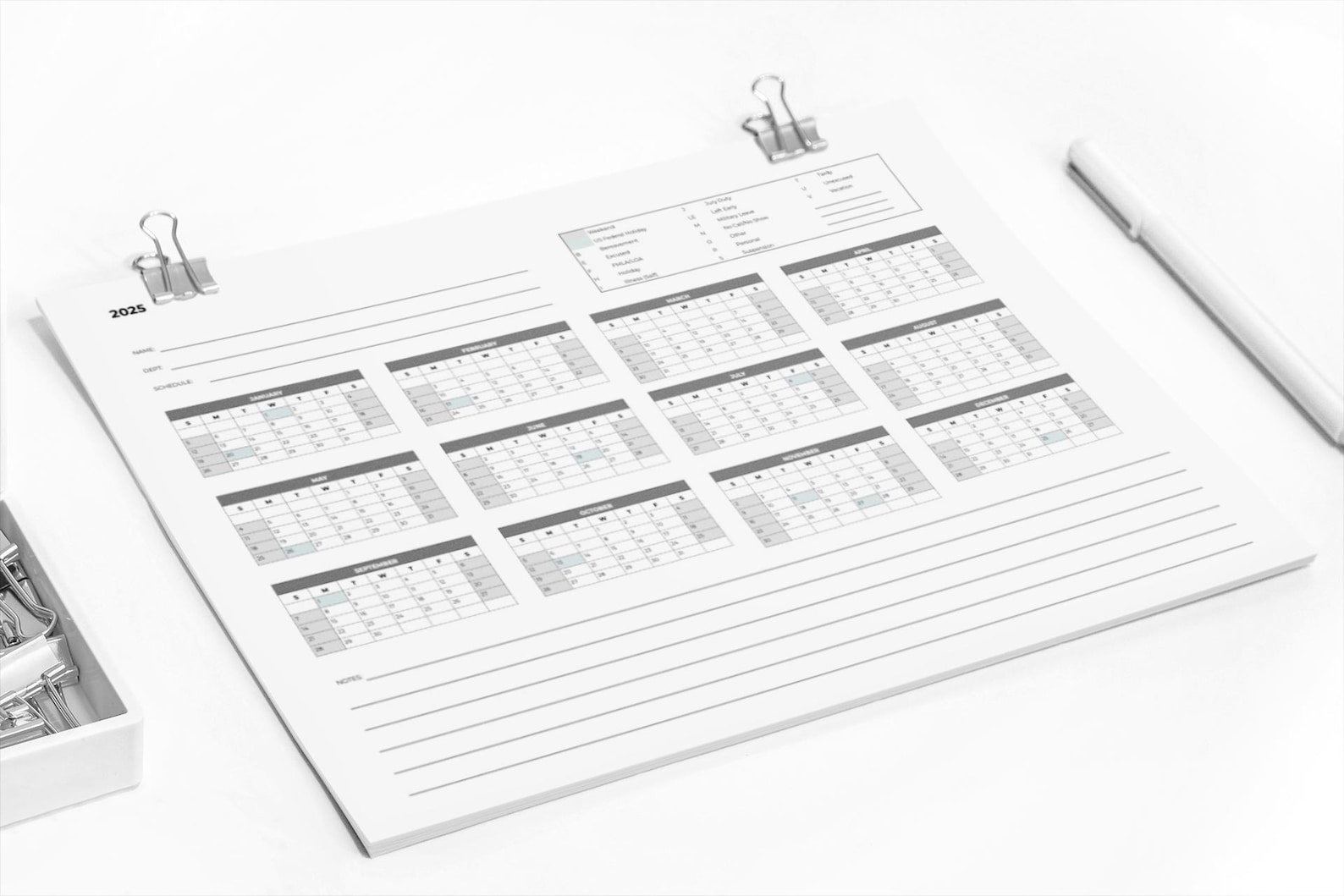 Attendance Tracker Template | Google Sheet Attendance Record | Multi ...