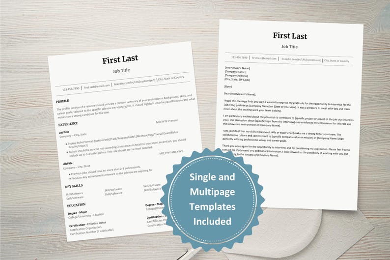 Resume Templates ATS Friendly | CV Template Word | Curriculum Vitae ...