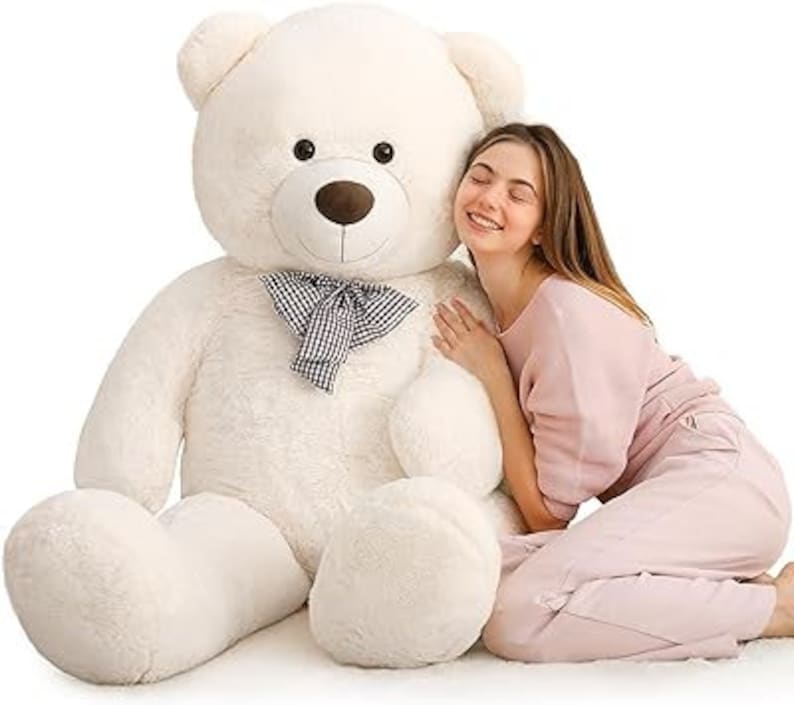 Giant Teddy Bear Big Stuffed Animal Stuffed Bear - Etsy
