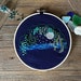 Whimsical Embroidery Kit, DIY Embroidery Kit With Beading, Embroidery ...