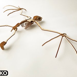 Bat Skeleton .dxf Digital File Template for Laser Cutting. - Etsy