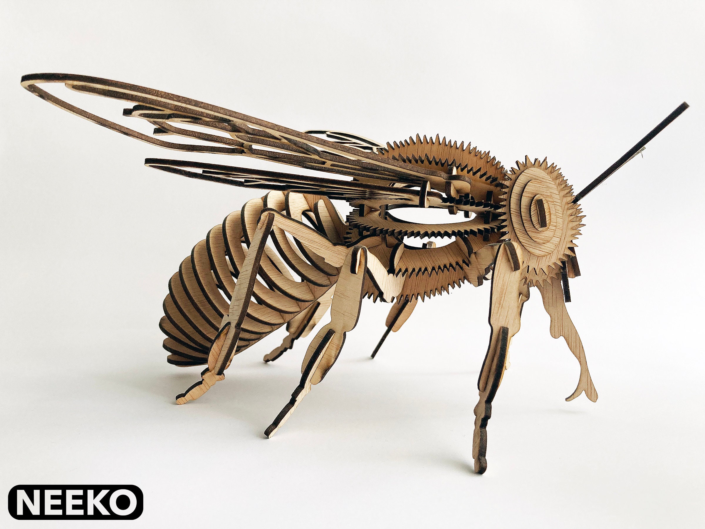 Honey Bee .dxf Digital File Template for Laser Cutting. - Etsy Australia