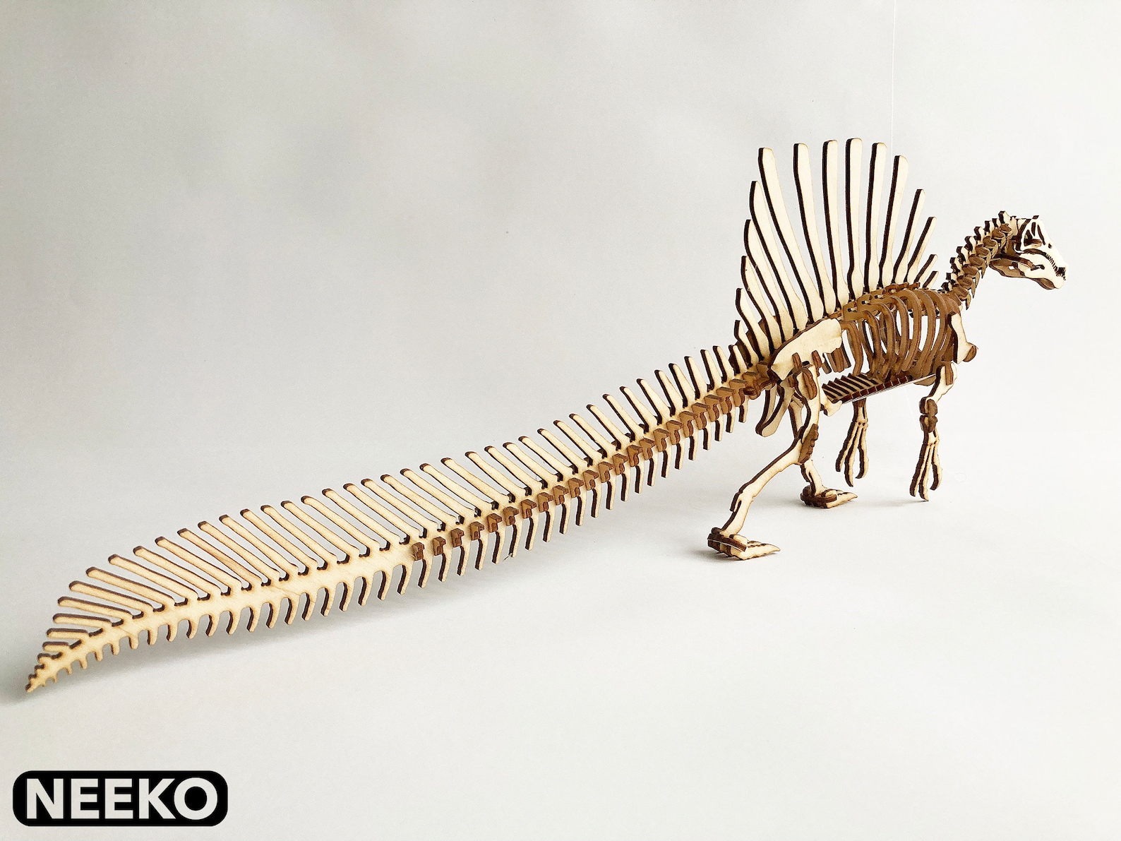 Spinosaurus Skeleton .dxf Digital File Template for Laser Cutting. - Etsy