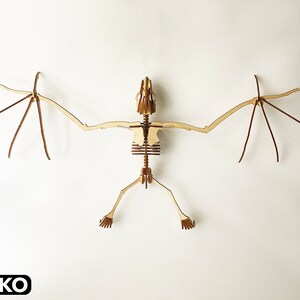 Bat Skeleton .dxf Digital File Template for Laser Cutting. - Etsy