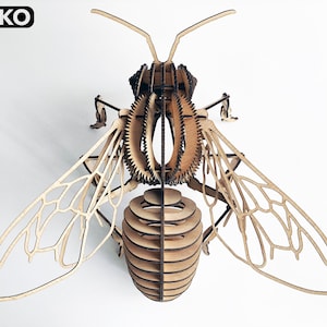 Honey Bee .dxf Digital File Template for Laser Cutting. - Etsy
