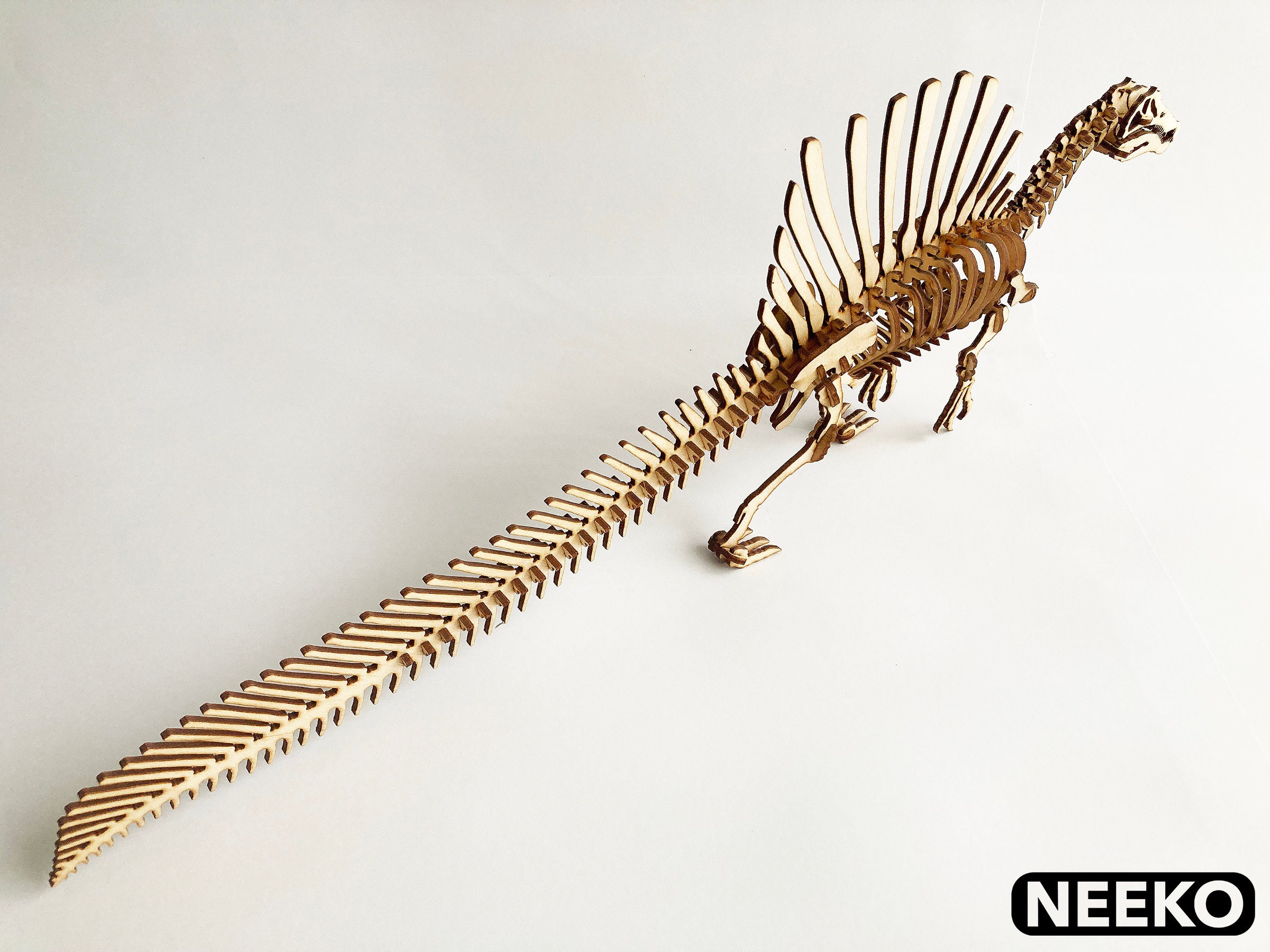 Spinosaurus Skeleton .dxf Digital File Template for Laser Cutting. - Etsy