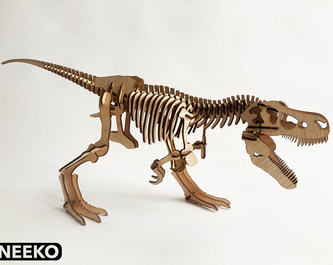 Tyrannosaurus Skeleton .dxf Digital File Template for Laser Cutting. - Etsy Hong Kong