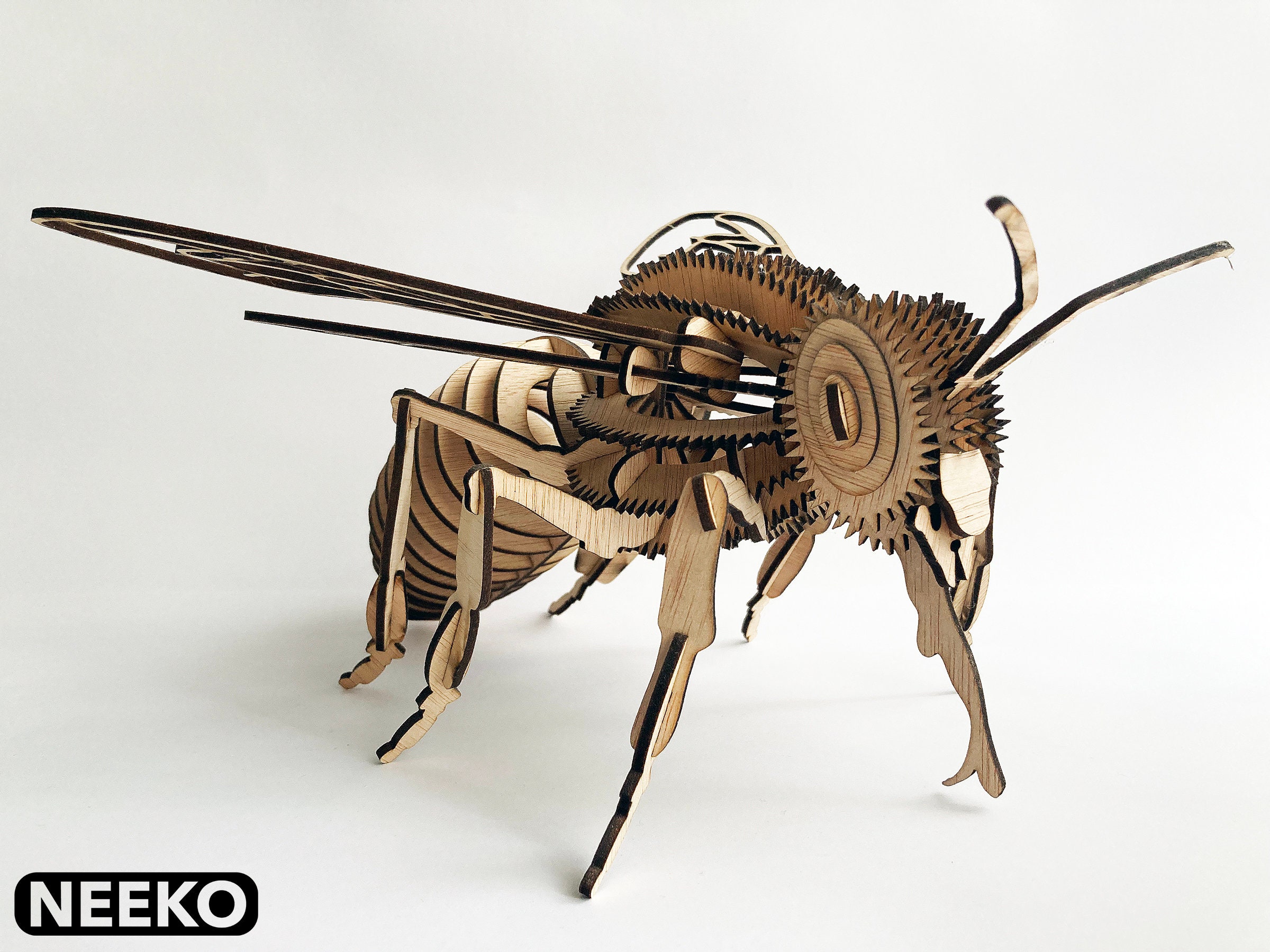 Honey Bee .dxf Digital File Template for Laser Cutting. - Etsy