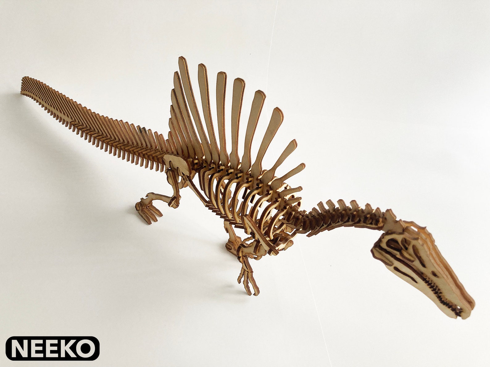 Spinosaurus Skeleton .dxf Digital File Template for Laser Cutting. - Etsy