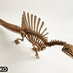 Spinosaurus Skeleton .dxf Digital File Template for Laser Cutting. - Etsy