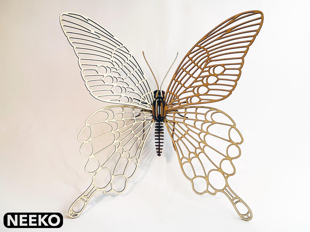 Butterfly .dxf Digital File Template for Laser Cutting. - Etsy UK