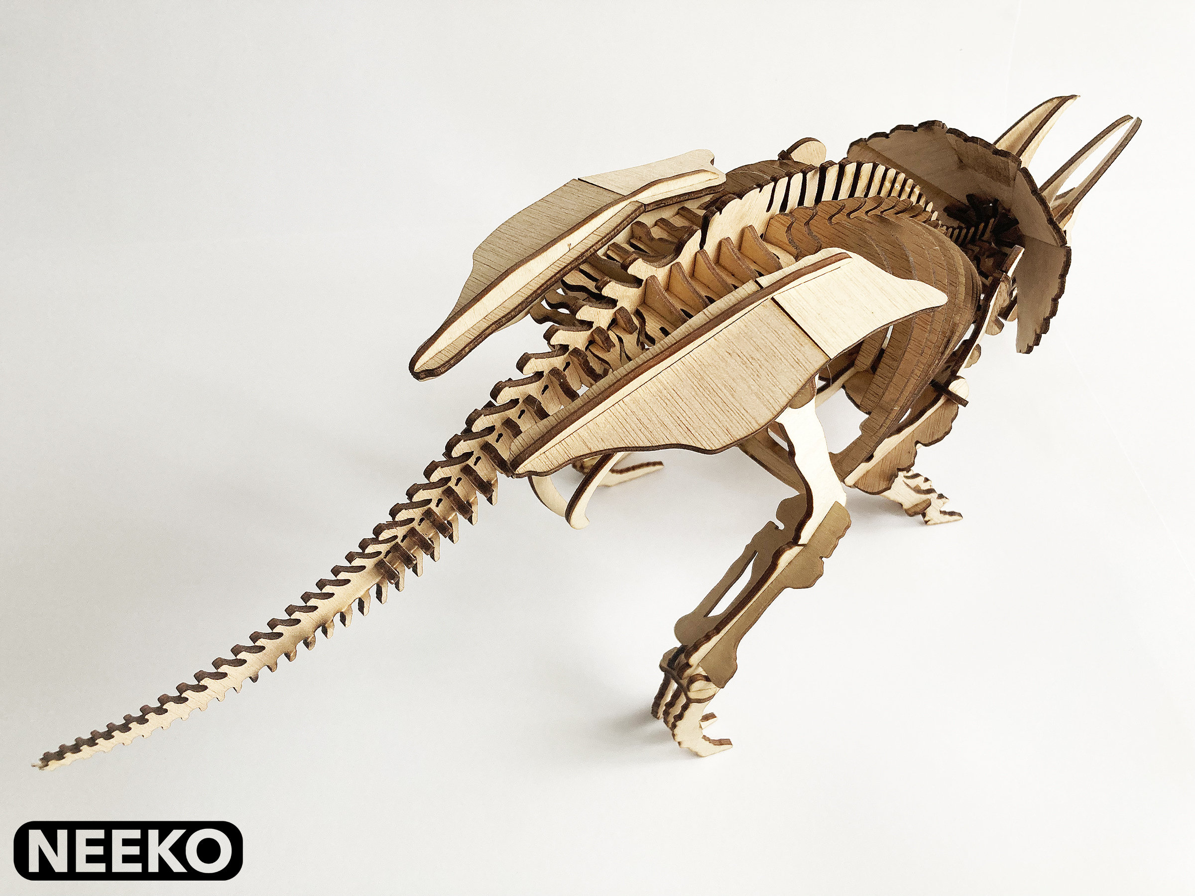 Triceratops Skeleton .dxf Digital File Template for Laser Cutting. - Etsy