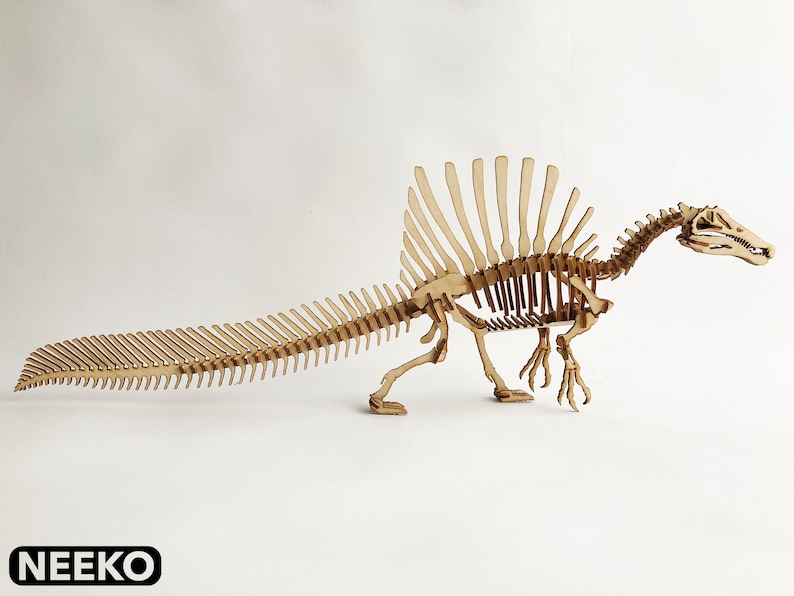 Spinosaurus Skeleton .dxf Digital File Template for Laser Cutting. - Etsy
