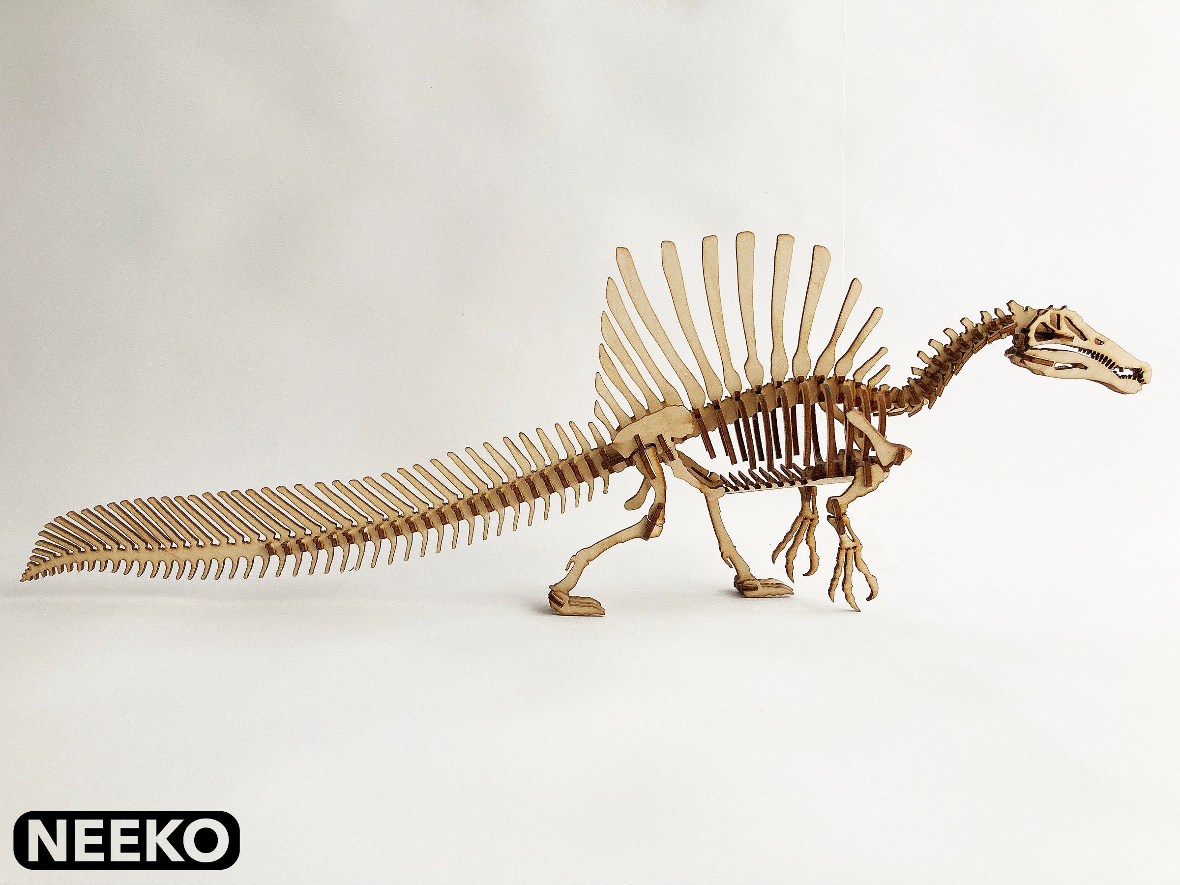 Spinosaurus Skeleton .dxf Digital File Template for Laser Cutting. - Etsy