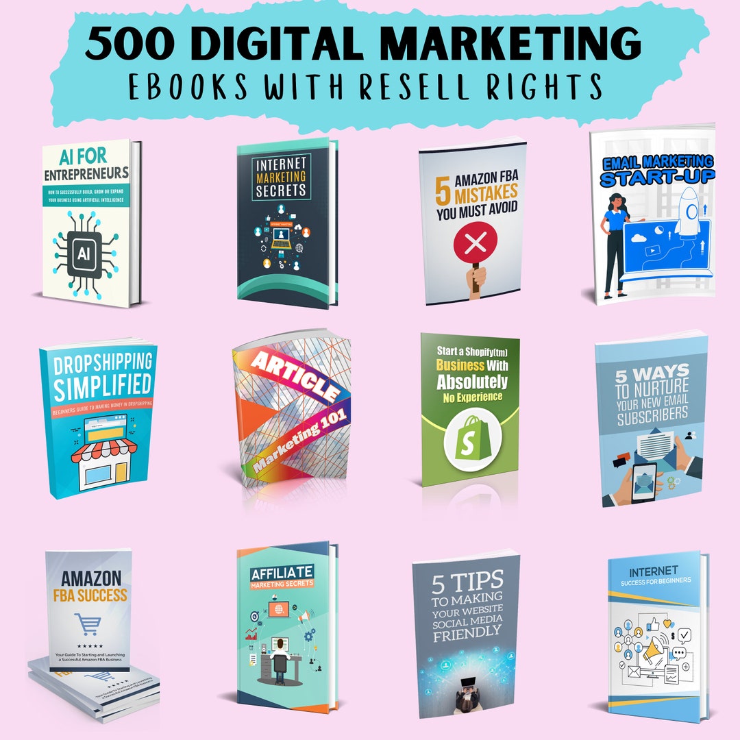 Digital Marketing Ebooks With Resell Rights, Unlock Your Digital ...