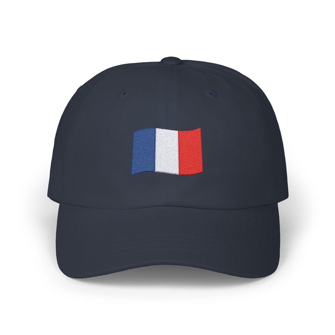 France Flag Baseball Cap, French Flag Hat, Paris Dad Cap, Embroidery ...