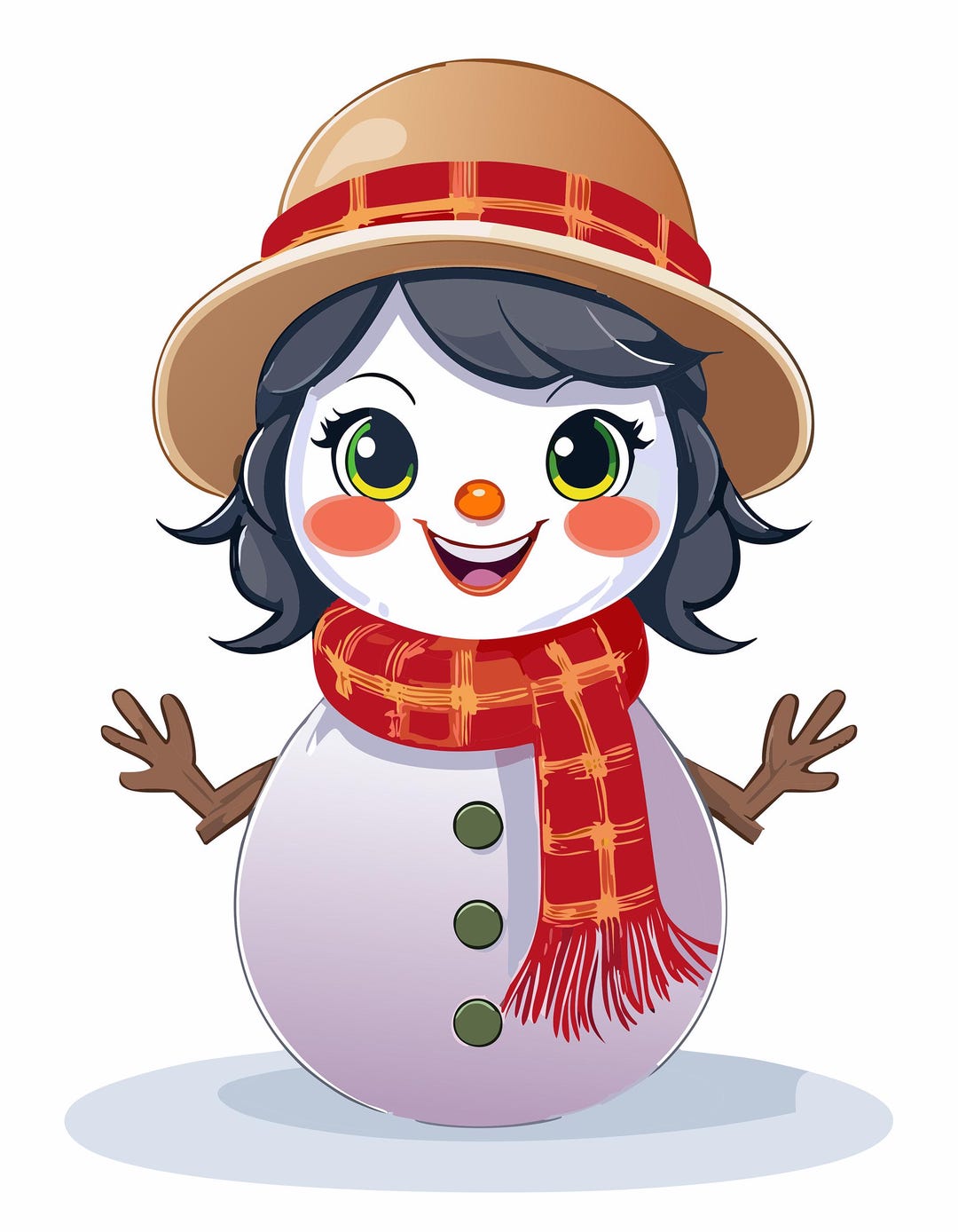 Snowman Svg, Snowman Clipart, Christmas Svg, Christmas Png, Holiday Svg ...