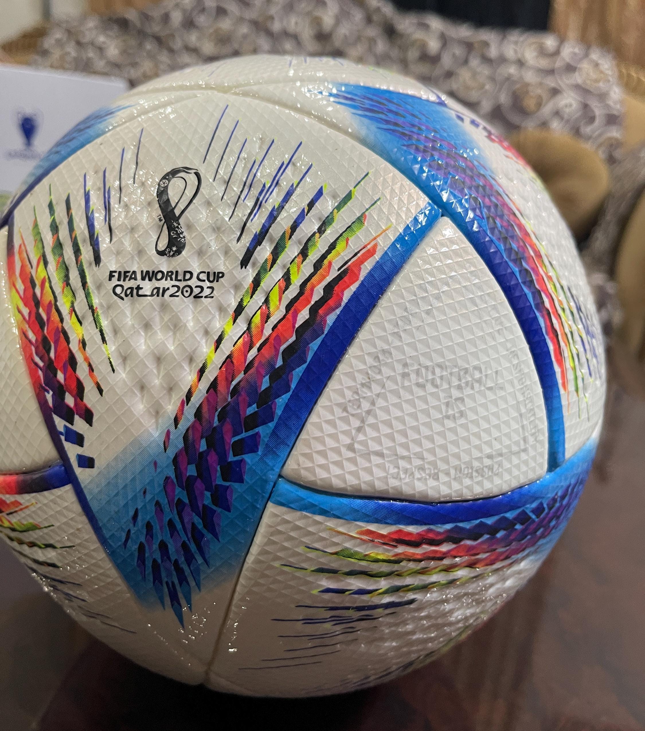 Al Rihla Qatar World Cup 2022 Official Ball WBO Original FIFA Quality ...