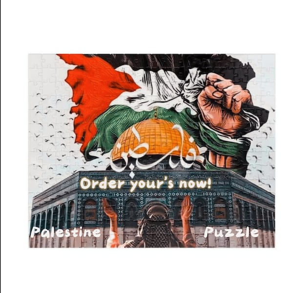 Palestine Puzzle - Etsy