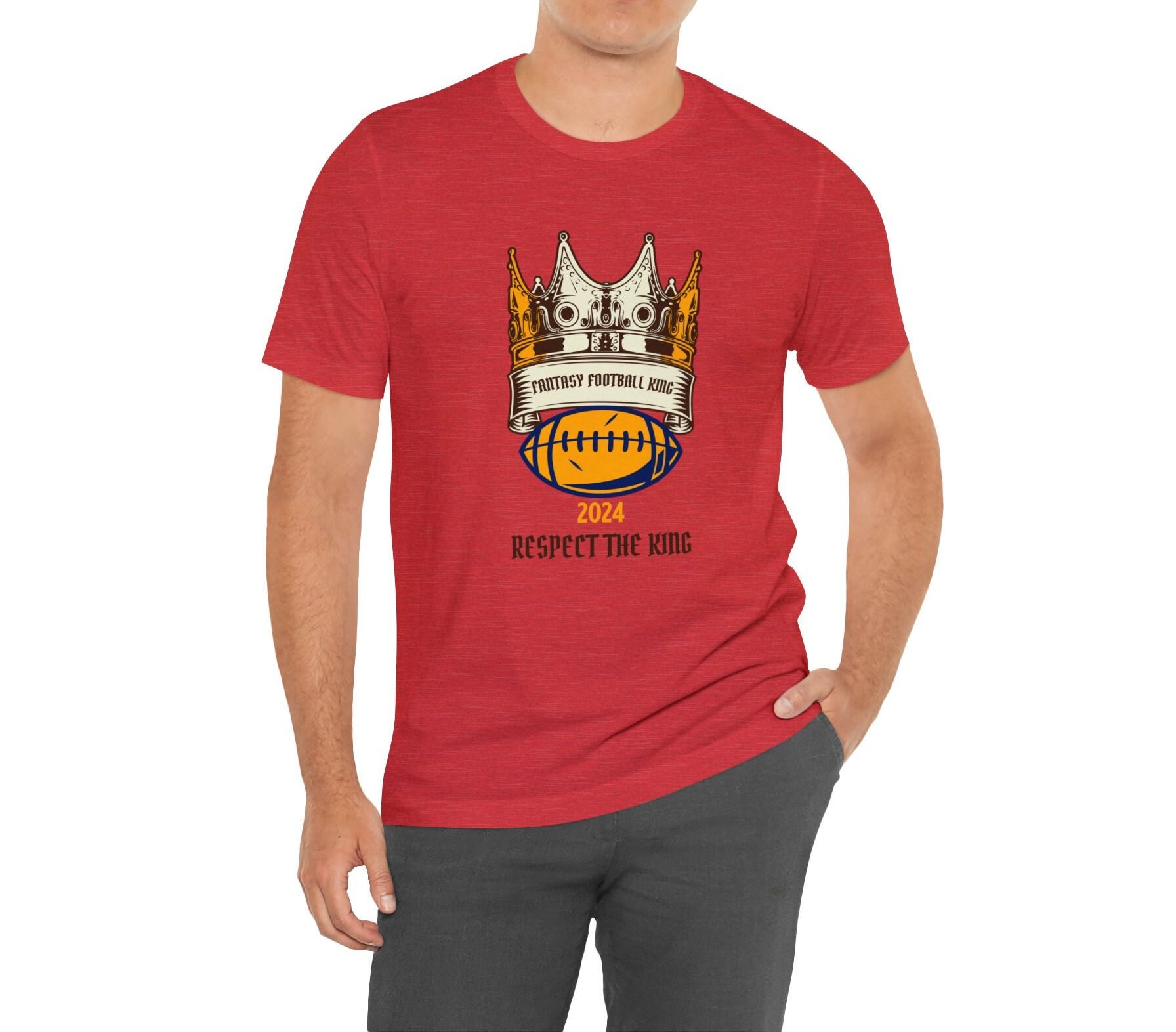 Fantasy Football King Tshirt Fantasy Football Champion Of Fantasy
