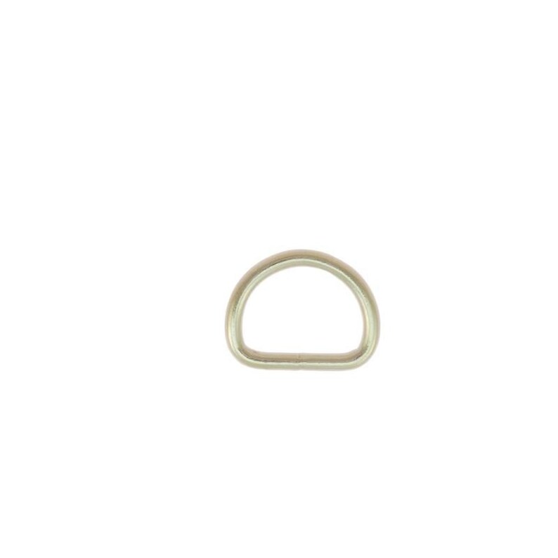 5 X D-ring 10mm to 50mm Heavy Duty Metal D-ring With Weld for Collars ...