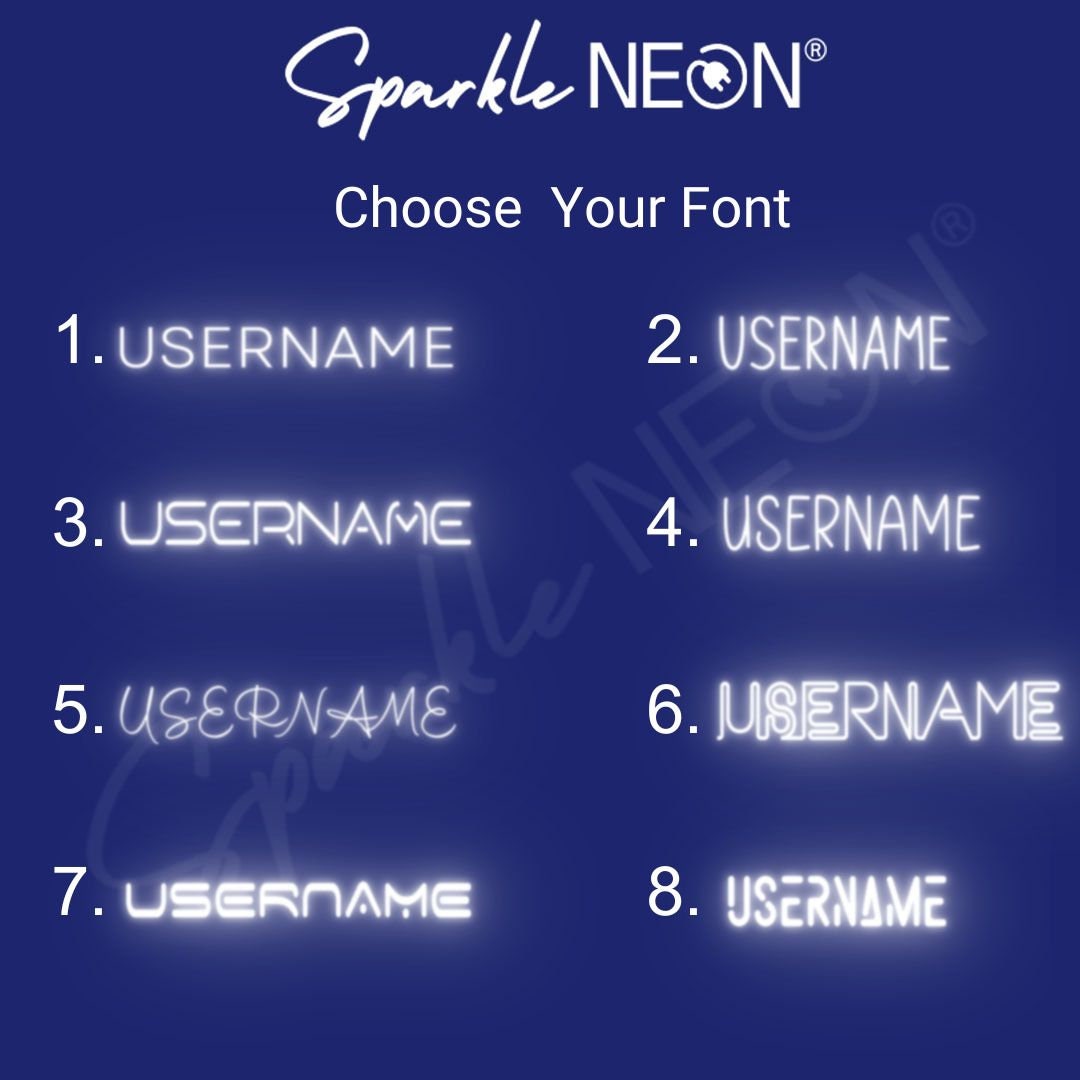 Username Neon Sign Gamer, Gamer Neon Sign Custom, Game Room Decor ...