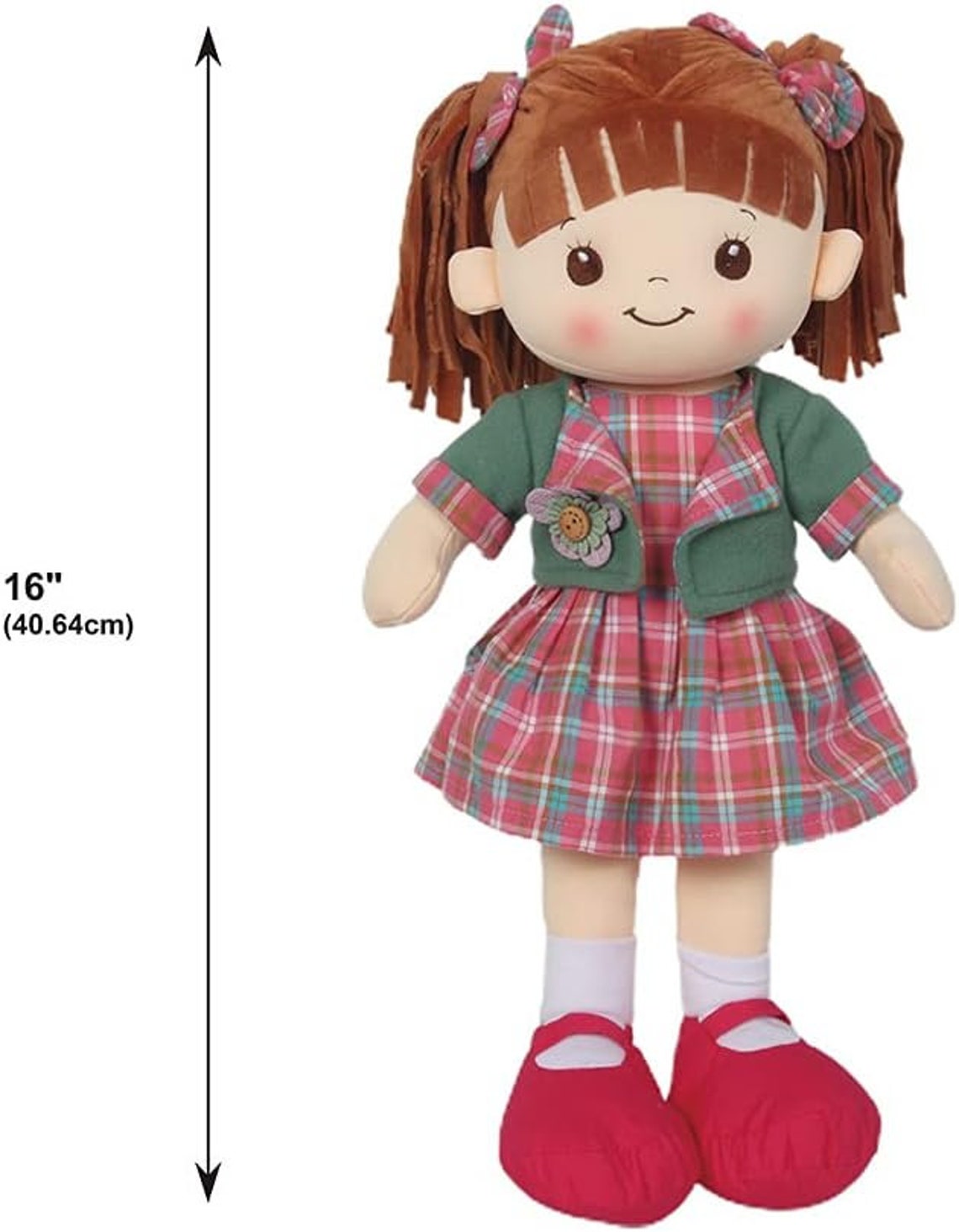 Personalized Rag Doll, Holiday Custom Rag Doll, Soft Body 15 Doll for ...