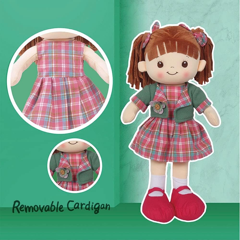 Personalized Rag Doll, Holiday Custom Rag Doll, Soft Body 15 Doll for ...