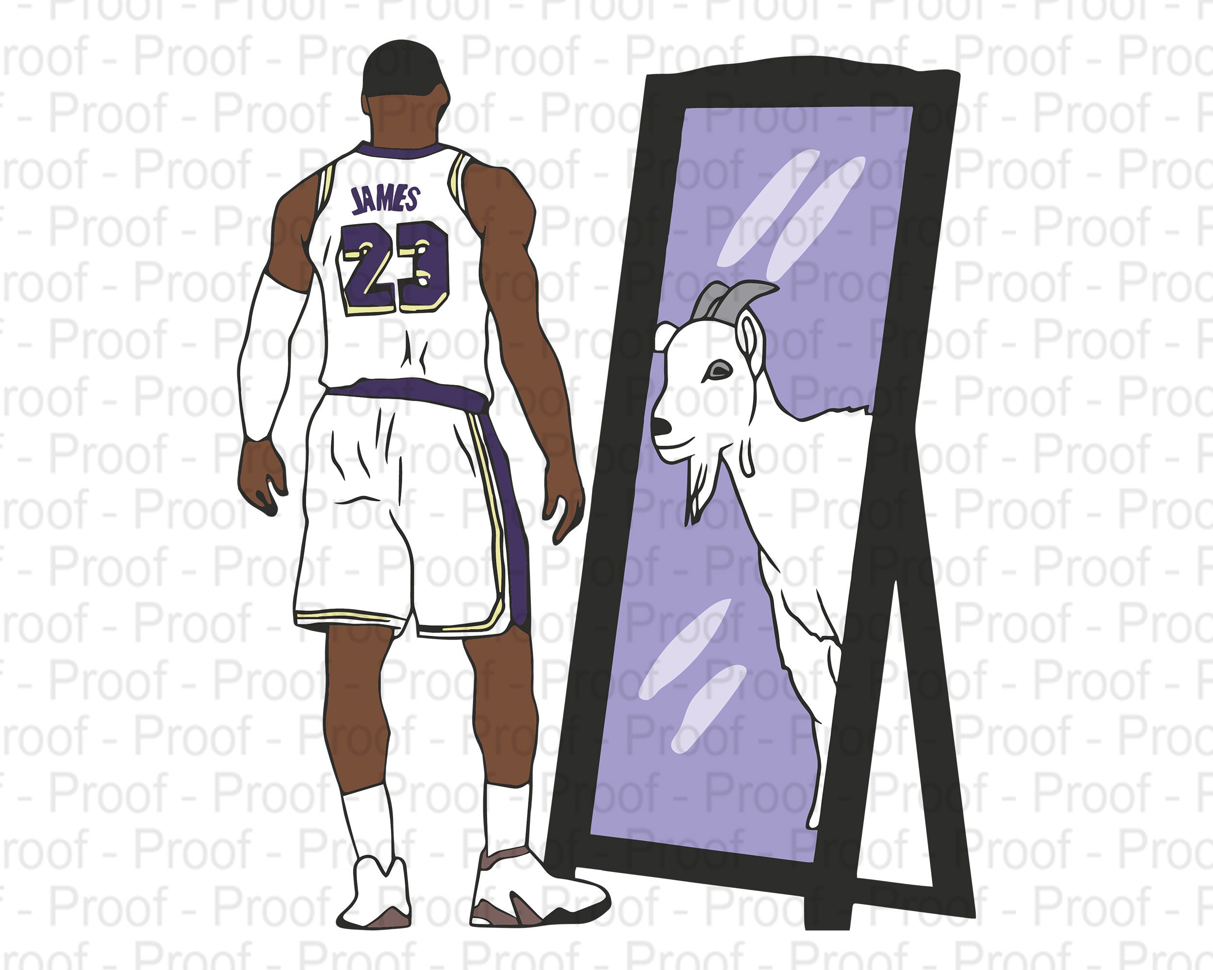 Lebron Goat Svg File King James Svg Goat Lebron Png Legends - Etsy