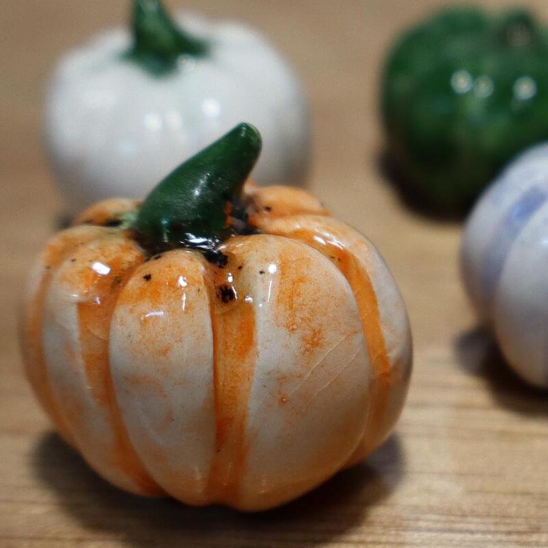 Ceramic Pumpkin - Etsy