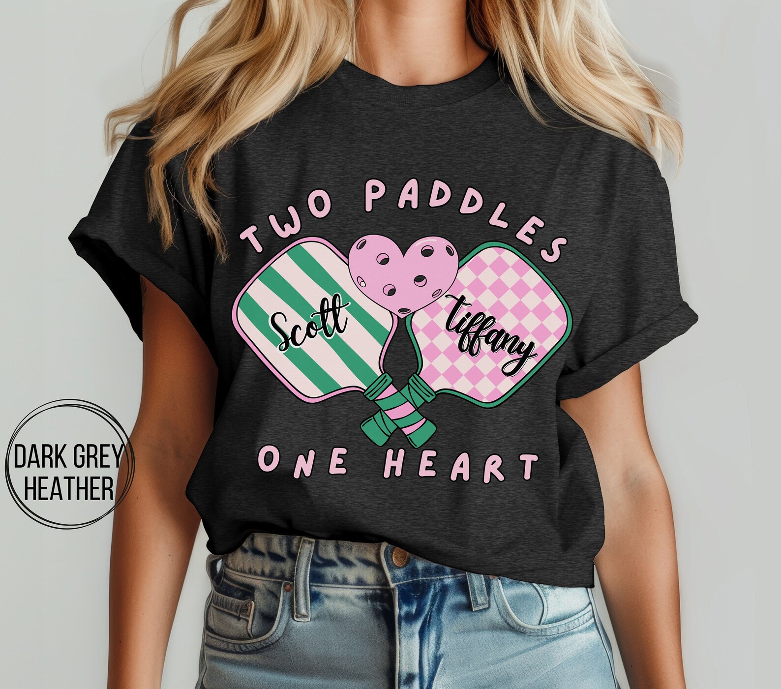 Custom Pickleball Shirts for Couples Personalized Pickle Ball Player ...
