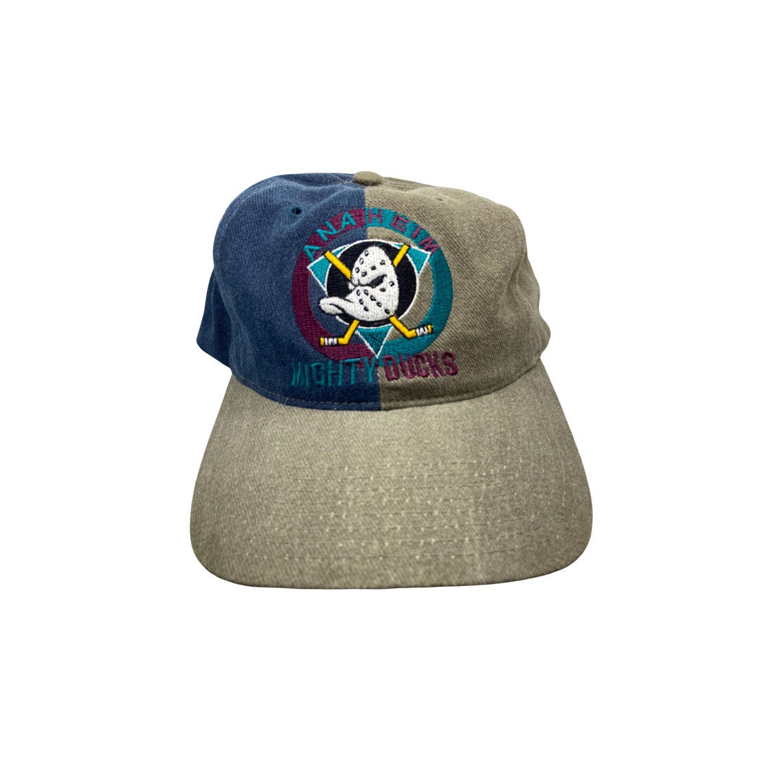 Vintage 90’s Anaheim Mighty Ducks Hat - Etsy