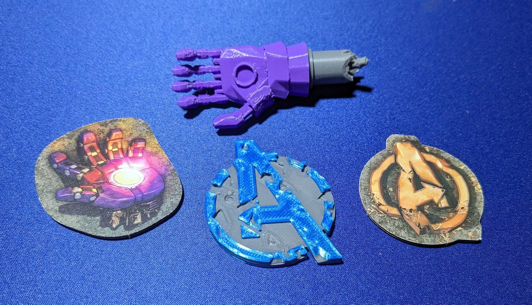 Marvel Zombies Zombicide 3D Throwable Item Avengers Sign Sentinel Hand ...