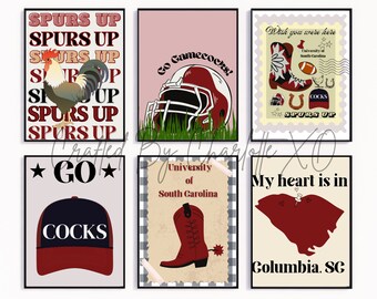 Northeastern University Posters Set of 6 Instant Digital Download ...