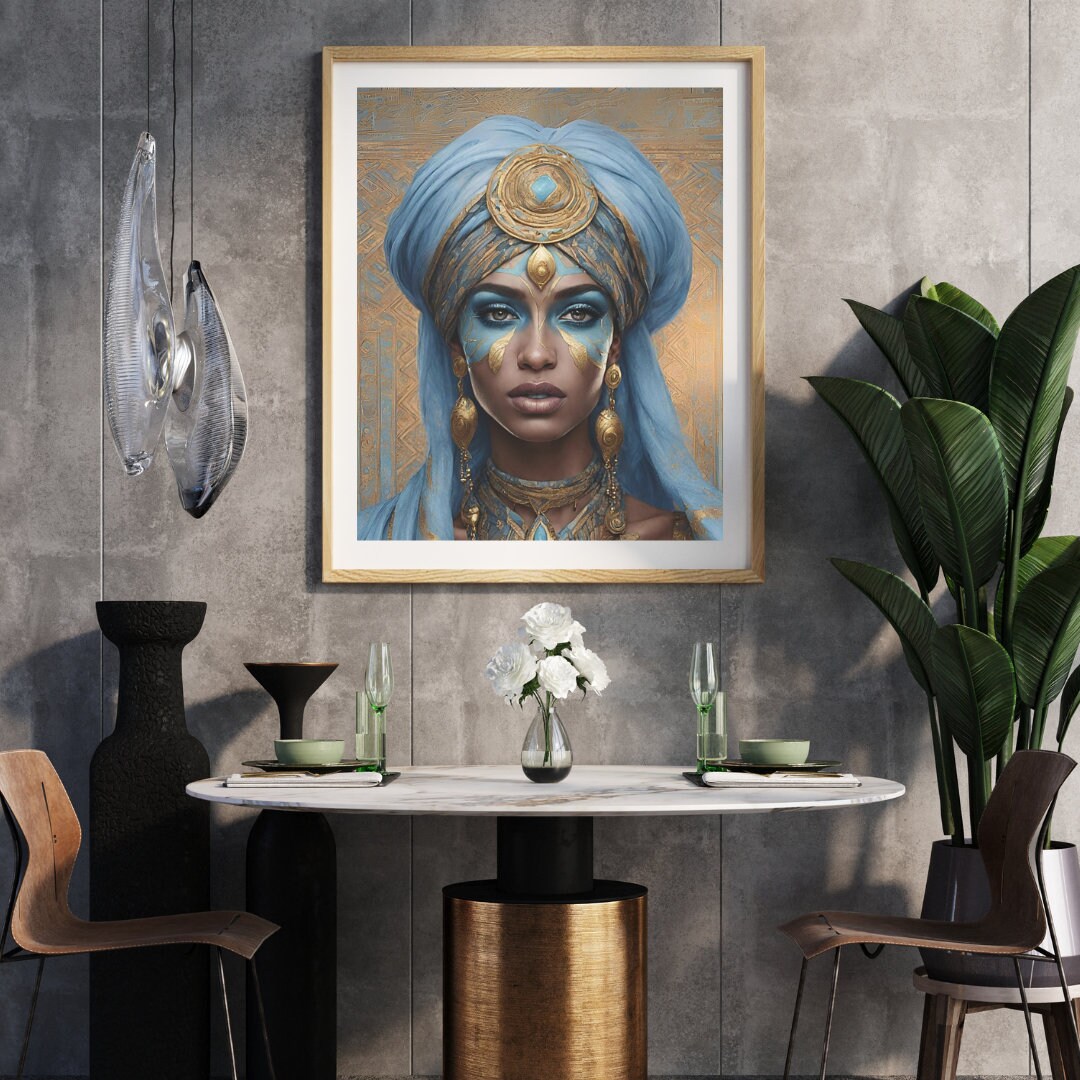 The Goddess'' Wall Art, Giclée Art Print From the ''inner-outer Worlds ...