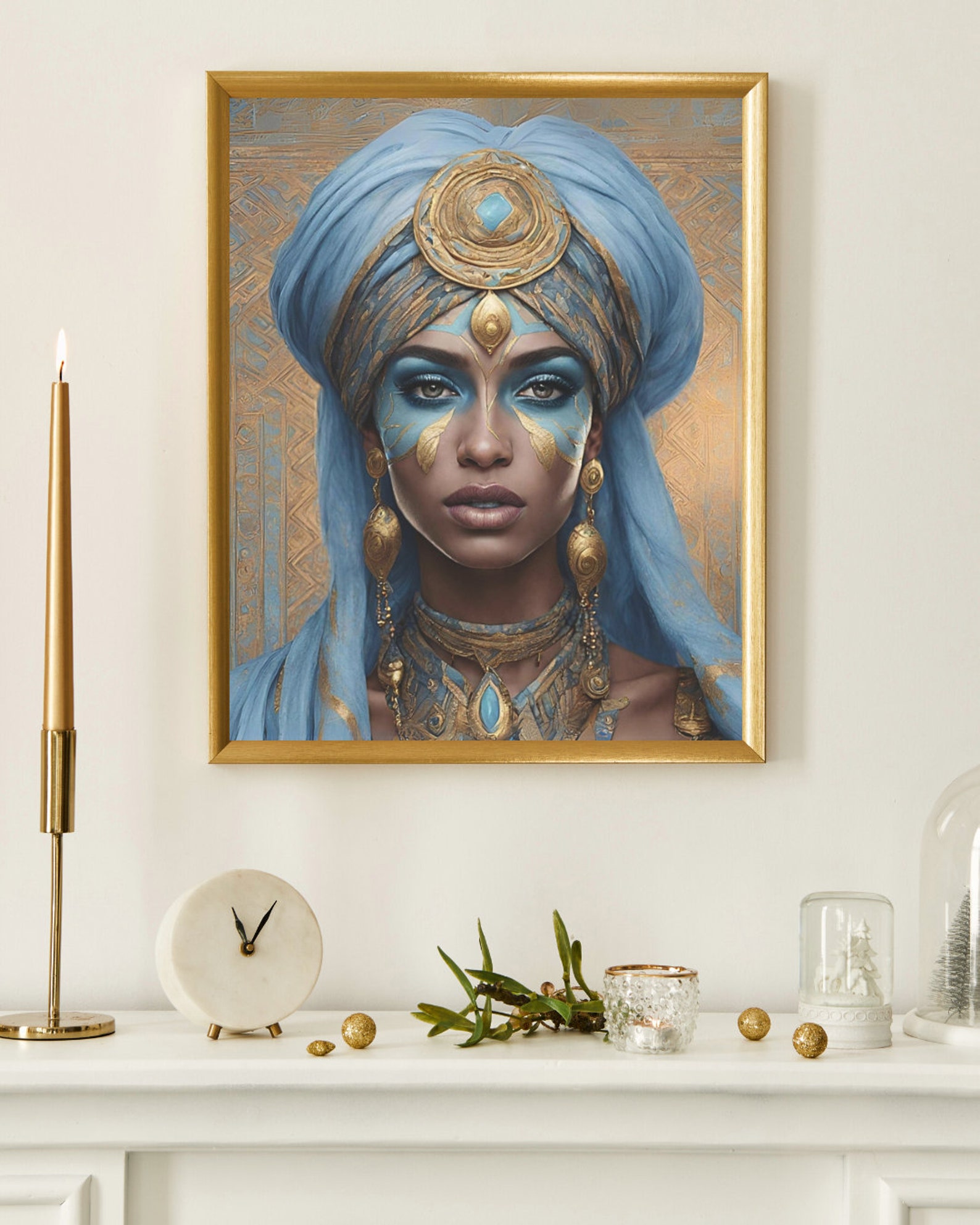 The Goddess'' Wall Art, Giclée Art Print From the ''inner-outer Worlds ...