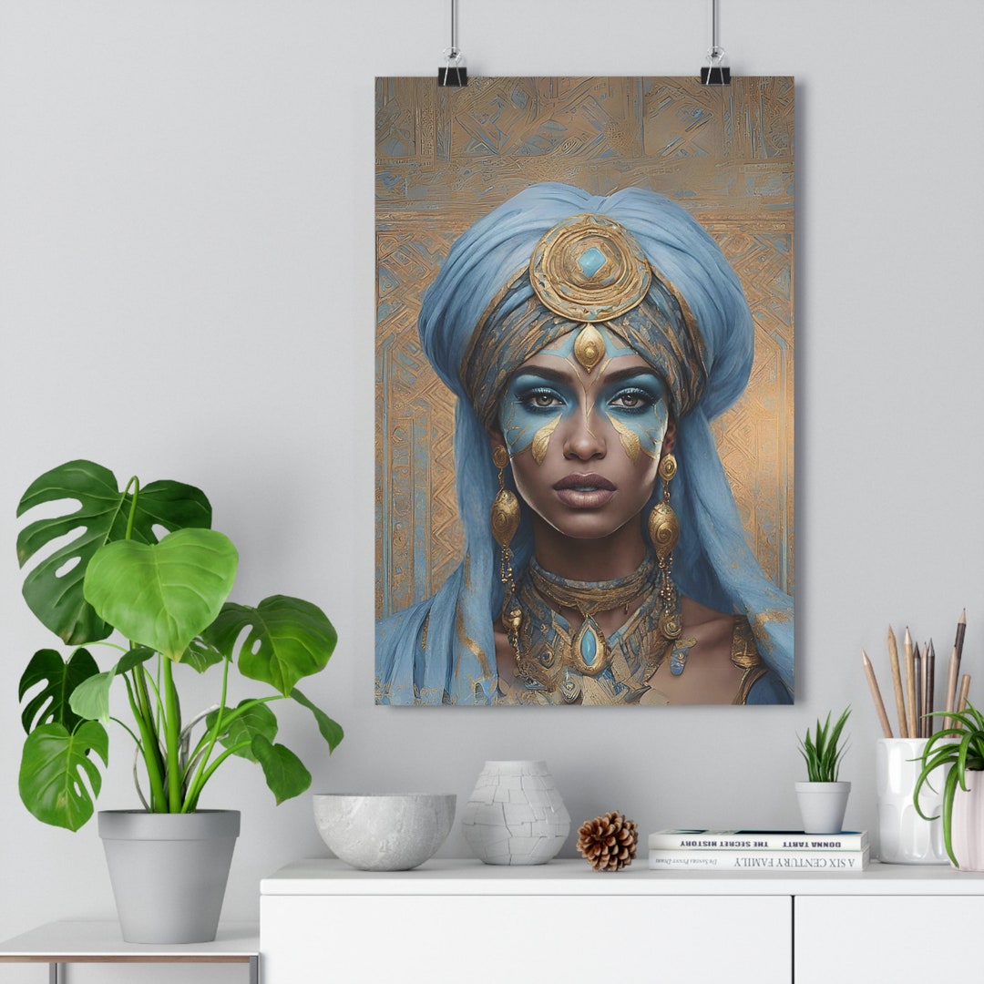 The Goddess'' Wall Art, Giclée Art Print From the ''inner-outer Worlds ...