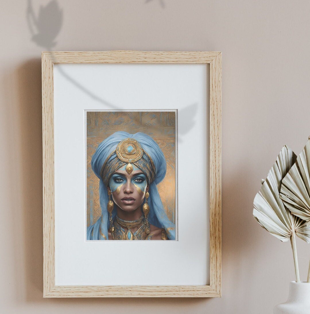 The Goddess'' Wall Art, Giclée Art Print From the ''inner-outer Worlds ...