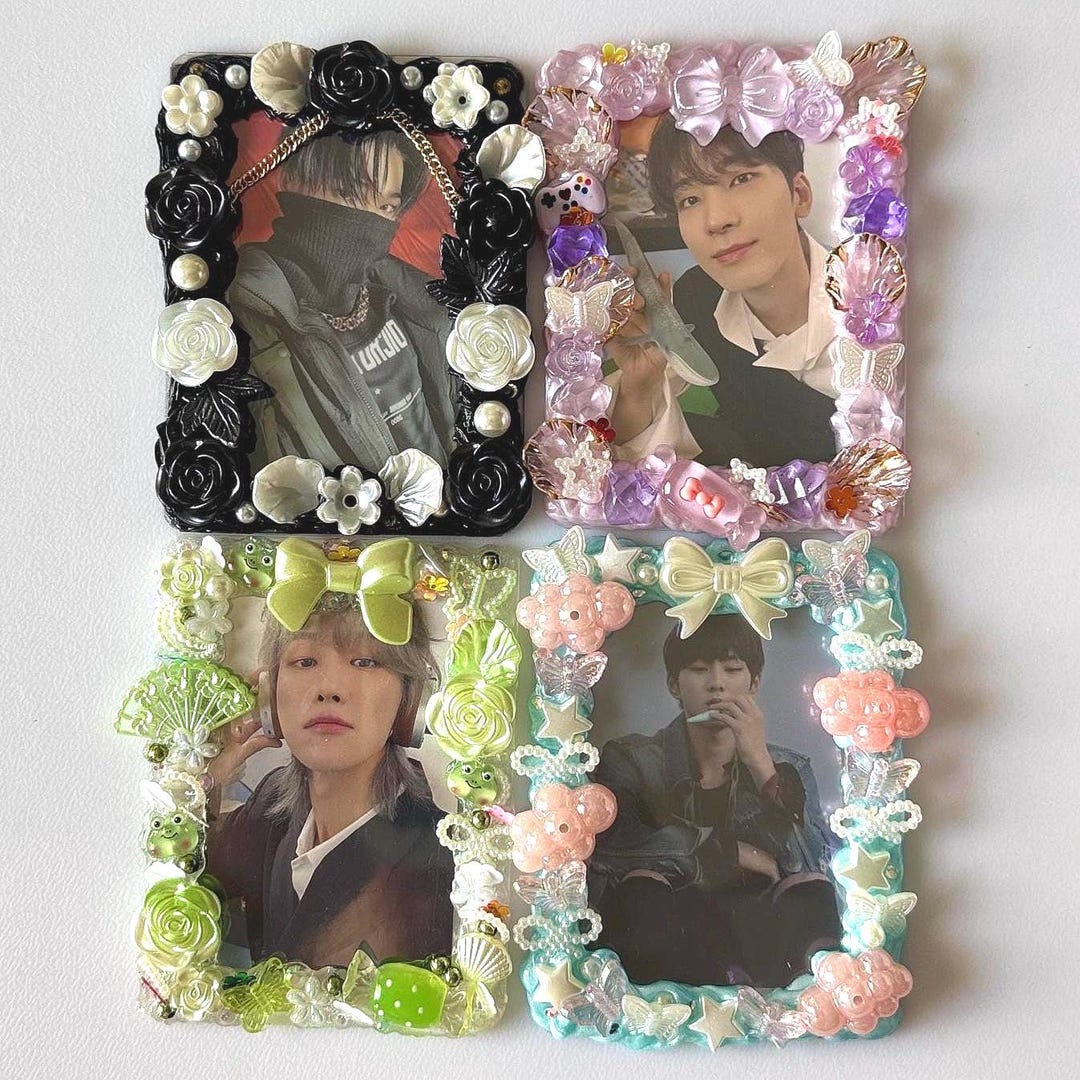 Custom Decoden Toploader, Custom Decoden Card Holder, Decoden Kpop ...