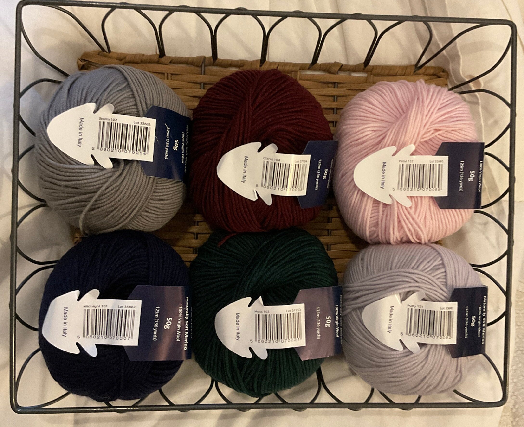 Millamia Naturally Soft Merino 4 Ply 50g 100% Virgin Wool - 16 Shades ...