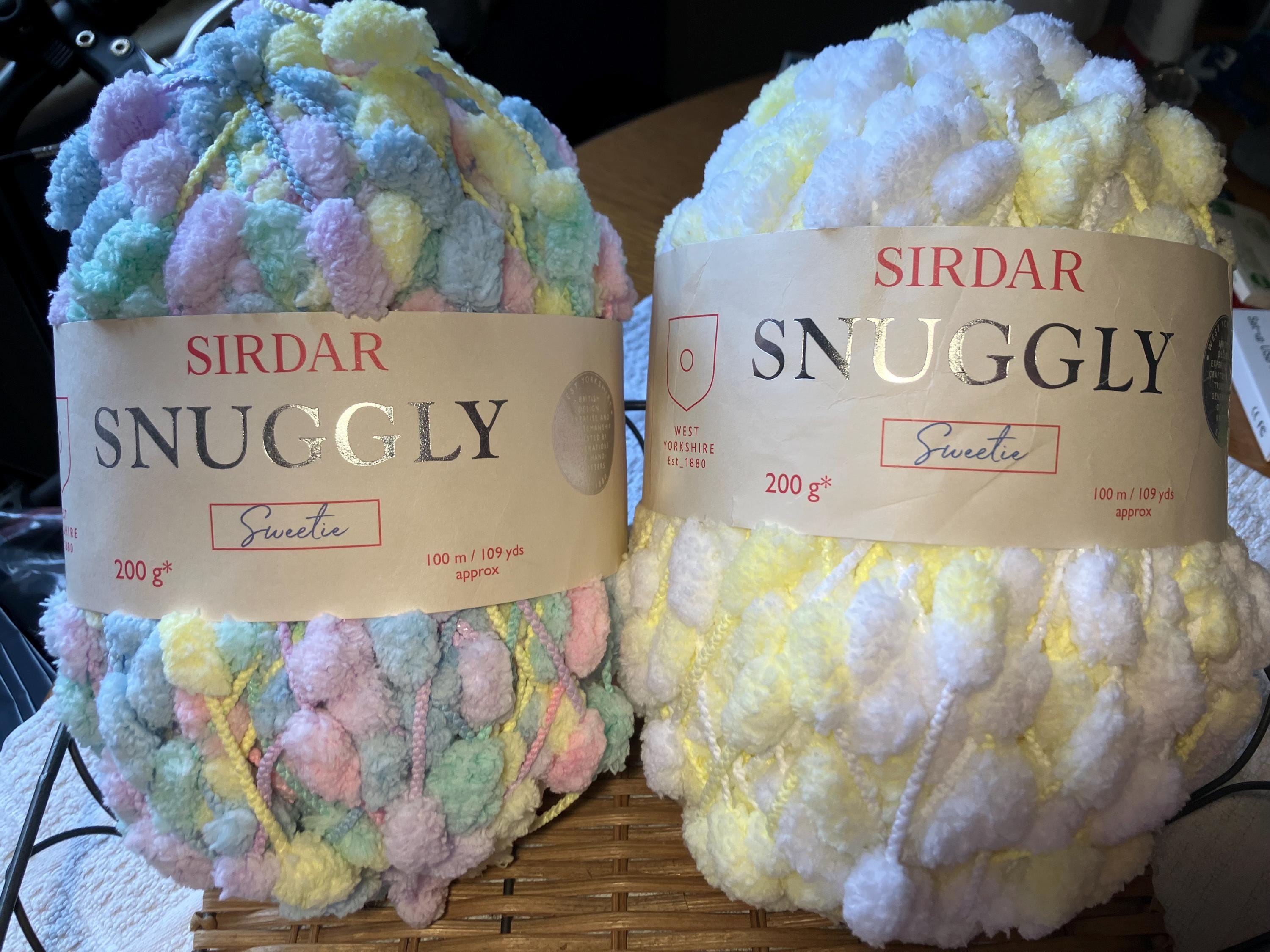 Sirdar Snuggly Sweetie Pom Pom Yarn 200g - 11 Shades - 100% Polyester ...