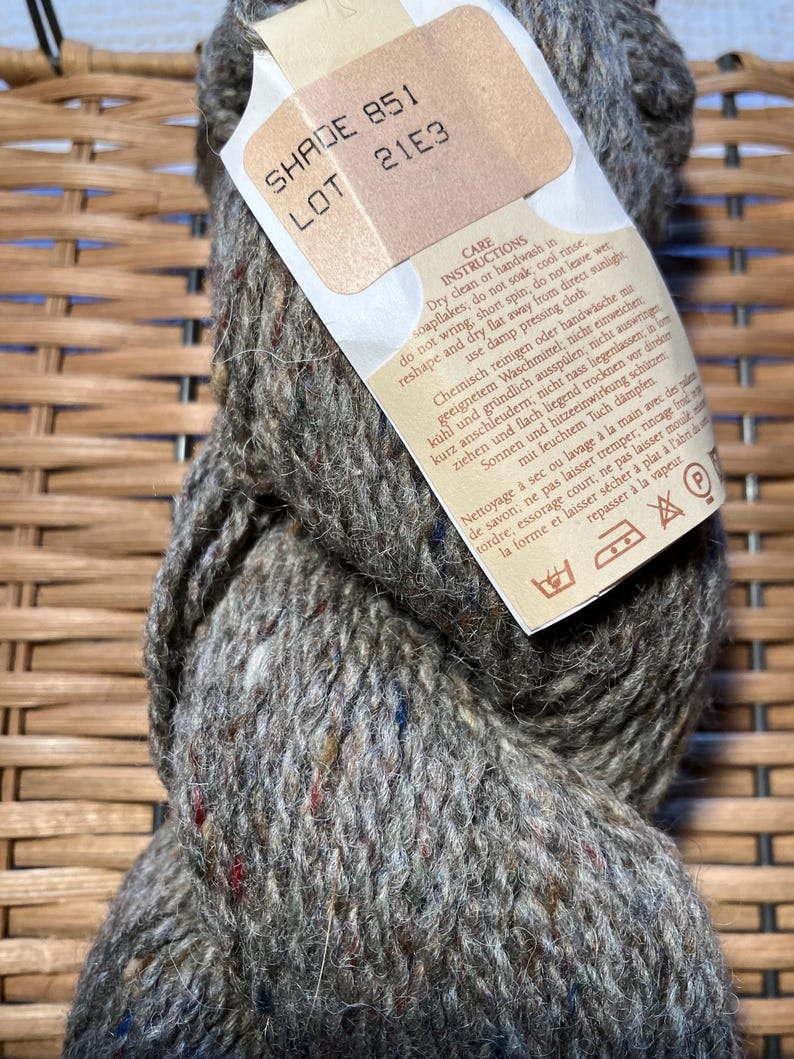 Rowan Fox Tweed Lightweight DK / Double Knitting 50g Hanks 100% Pure ...