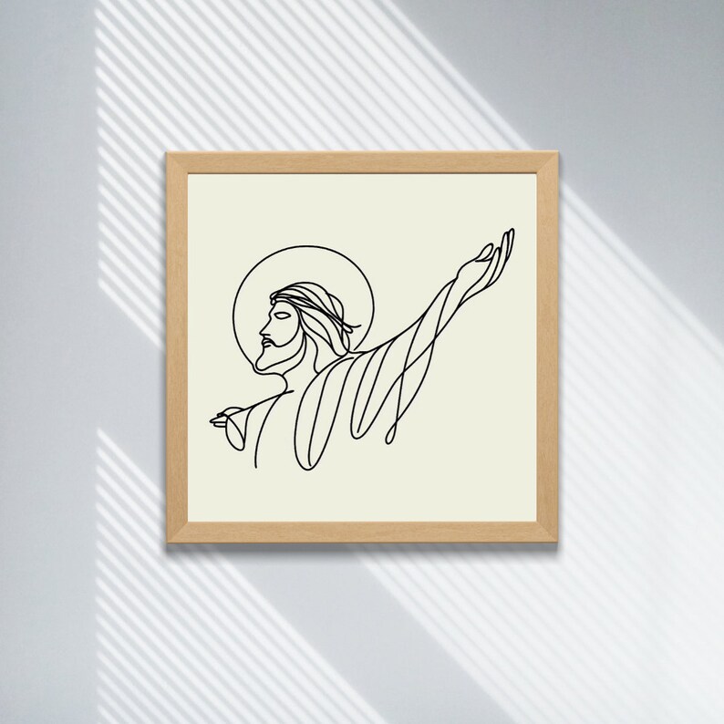 Christ the Redeemer - Psalm 14:19 - Hand-drawn Christian Art - Redeemer ...